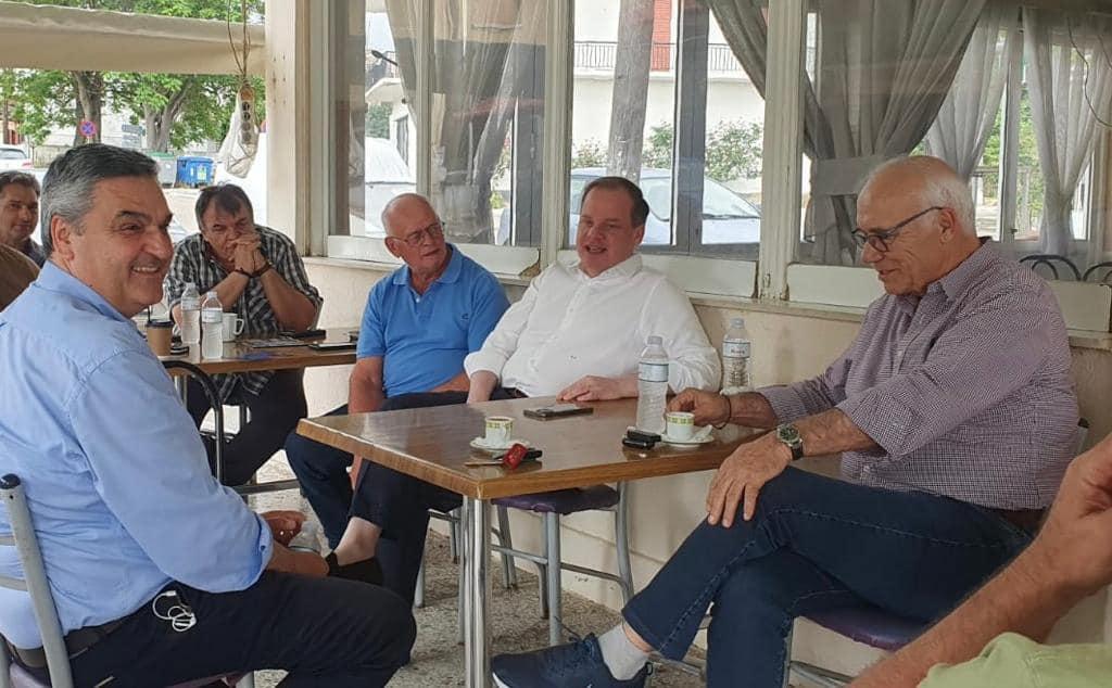 ΚΩΣΤΑΣ ΚΑΡΑΜΑΝΛΗΣ : ΕΠΙΣΚΕΨΗ ΣΕ ΧΩΡΙΑ ΤΟΥ ΔΗΜΟΥ ΑΜΦΙΠΟΛΗΣ ΚΑΙ ΔΗΜΟΥ ...