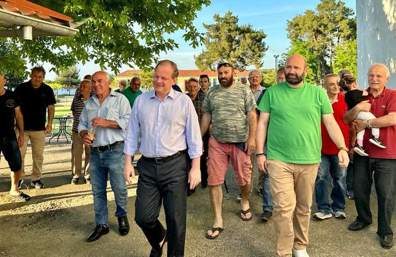 ΚΩΣΤΑΣ ΚΑΡΑΜΑΝΛΗΣ : ΕΠΙΣΚΕΨΗ ΣΕ ΧΩΡΙΑ ΤΟΥ ΔΗΜΟΥ ΑΜΦΙΠΟΛΗΣ ΚΑΙ ΔΗΜΟΥ ...